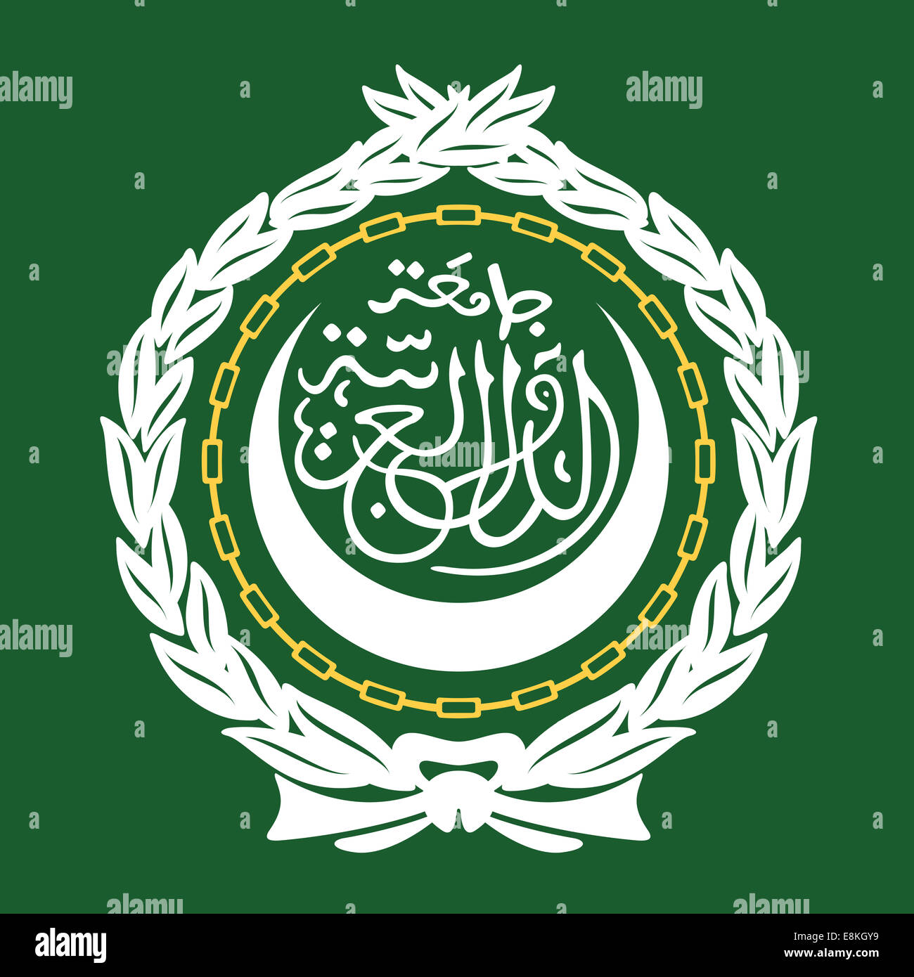 The league of arab states flag hi-res stock photography and images - Alamy