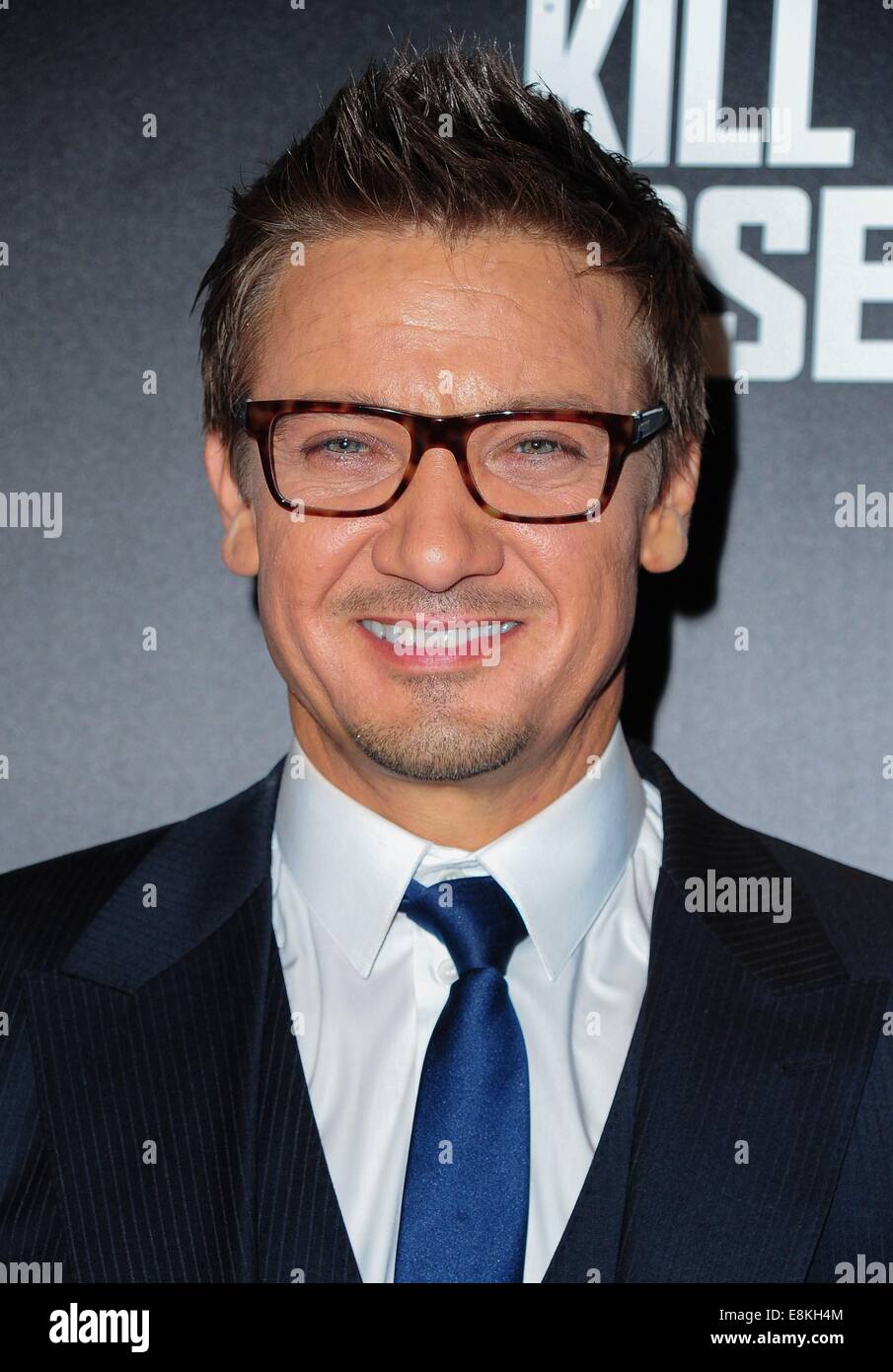 New York, NY, USA. 9th Oct, 2014. Jeremy Renner at arrivals for KILL ...