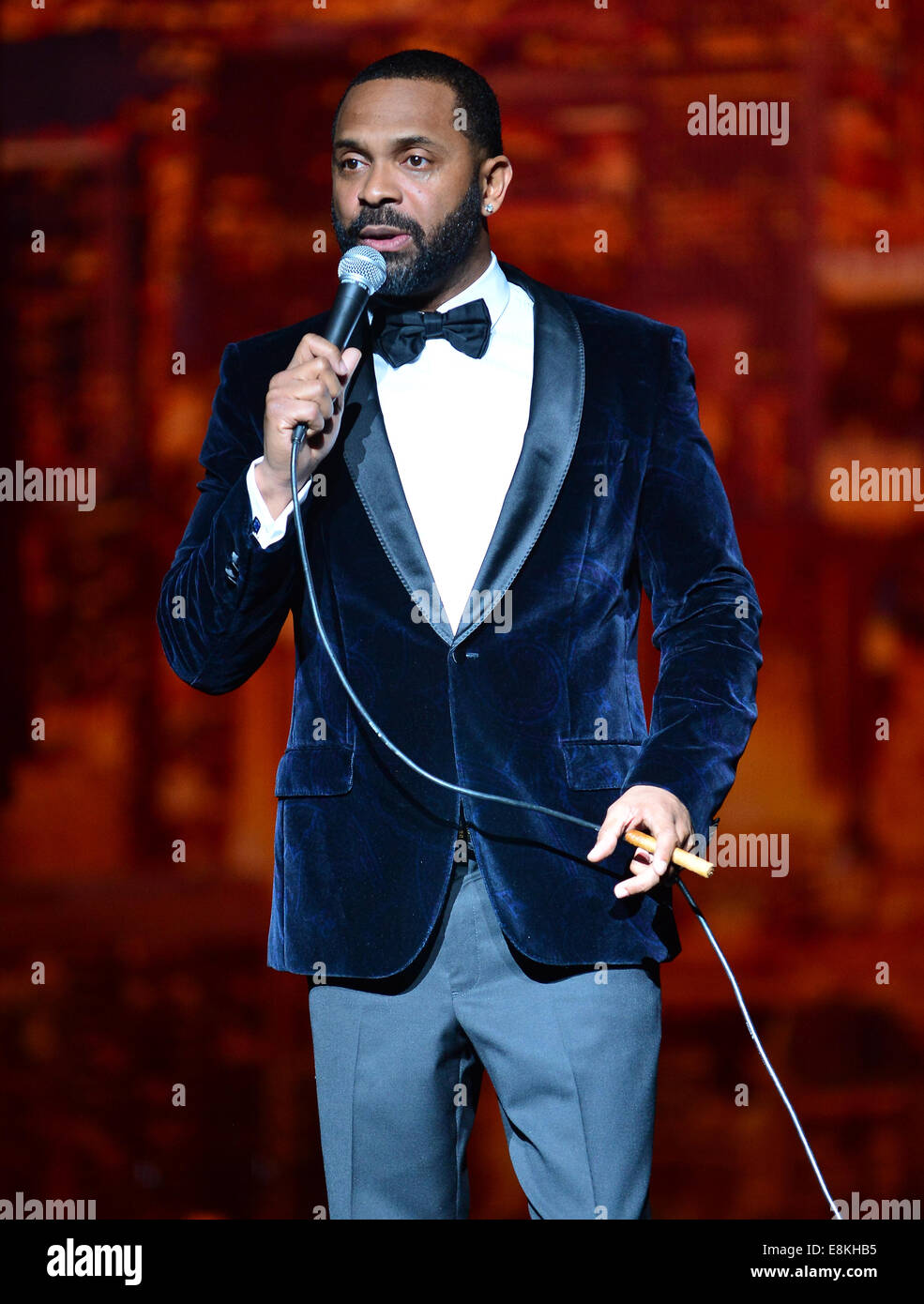 Mike Epps performs during the After Dark Tour at Fillmore Miami Beach ...