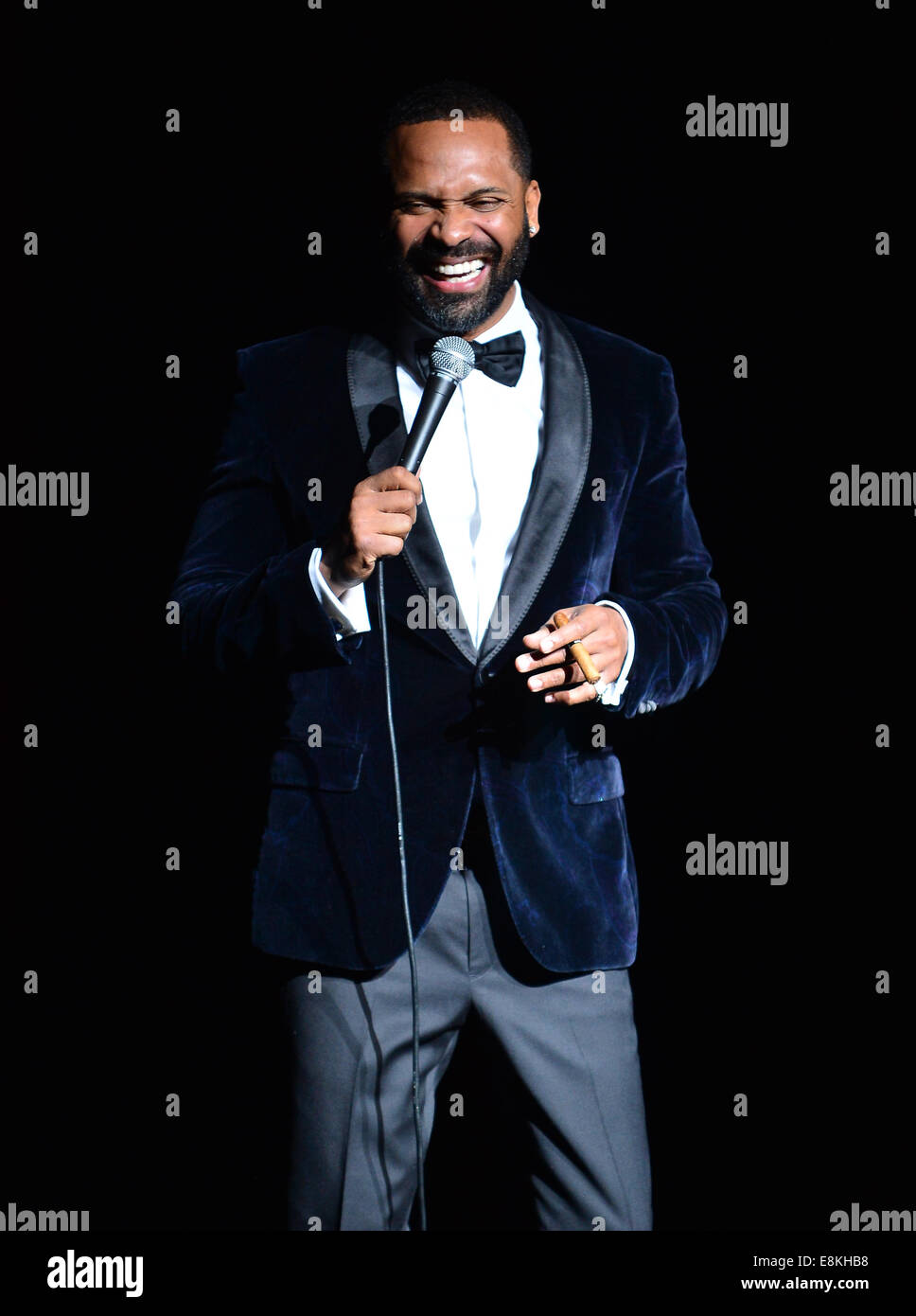 Mike Epps performs during the After Dark Tour at Fillmore Miami Beach ...