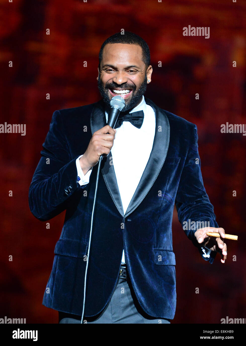 Mike Epps performs during the After Dark Tour at Fillmore Miami Beach ...