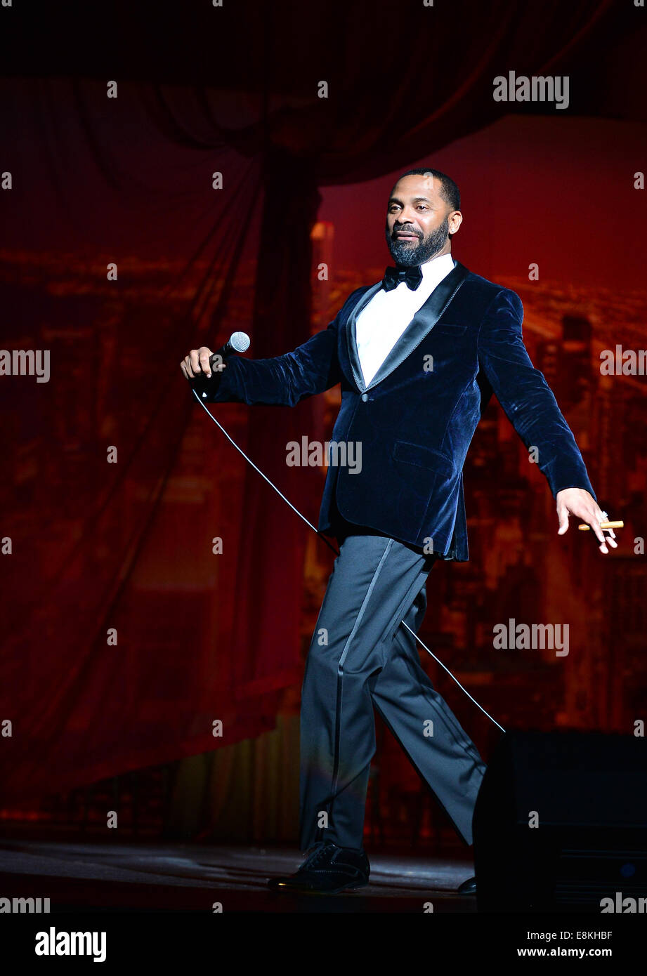 Mike Epps performs during the After Dark Tour at Fillmore Miami Beach ...