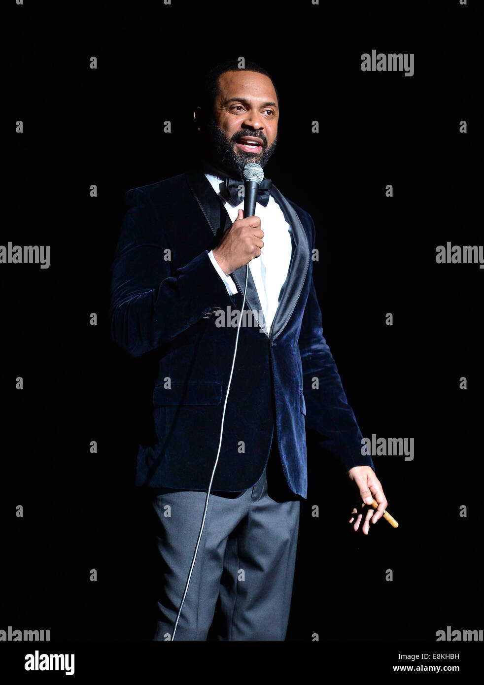 Mike Epps performs during the After Dark Tour at Fillmore Miami Beach ...