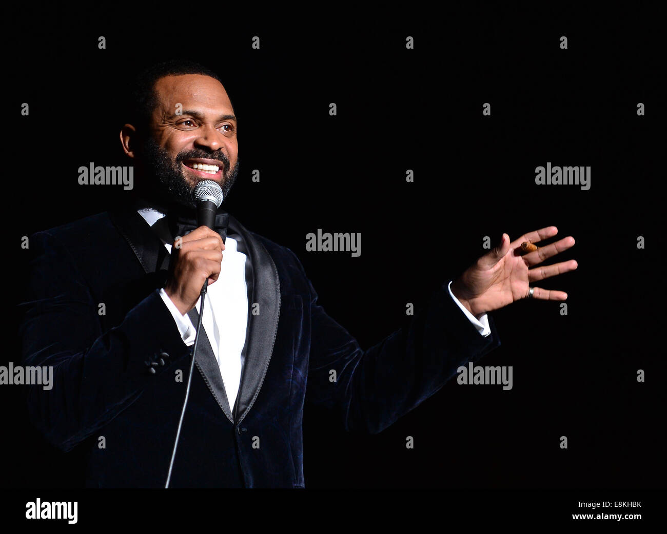 Mike Epps performs during the After Dark Tour at Fillmore Miami Beach ...