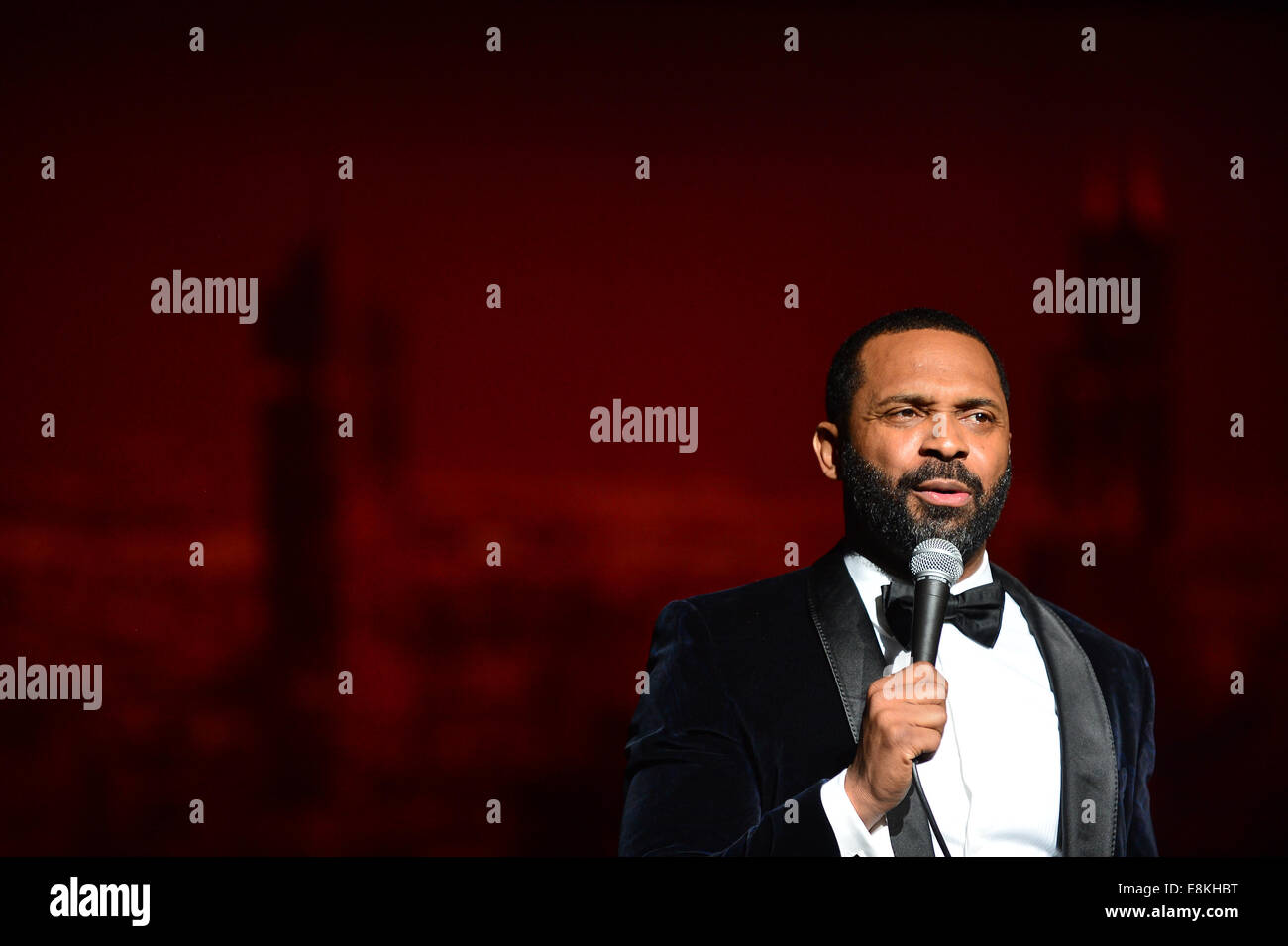 Mike Epps performs during the After Dark Tour at Fillmore Miami Beach ...