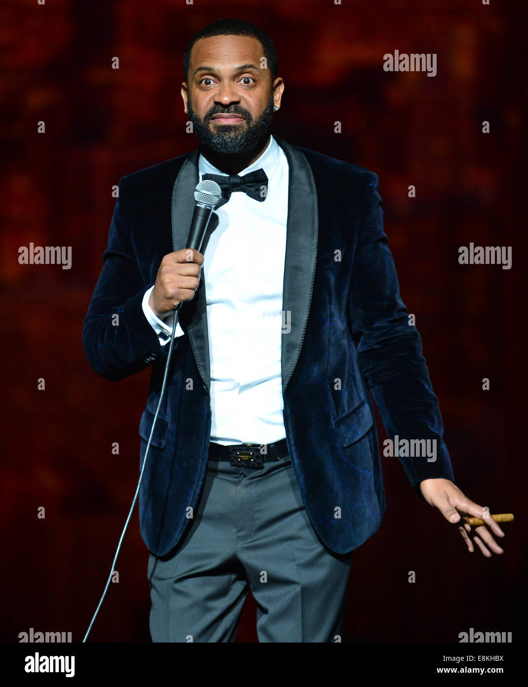 Mike Epps performs during the After Dark Tour at Fillmore Miami Beach ...