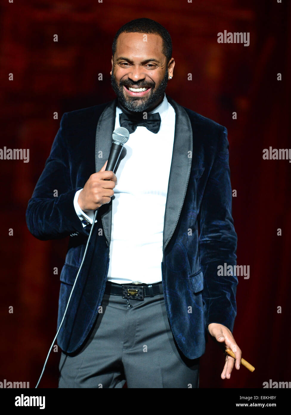 Mike Epps performs during the After Dark Tour at Fillmore Miami Beach ...