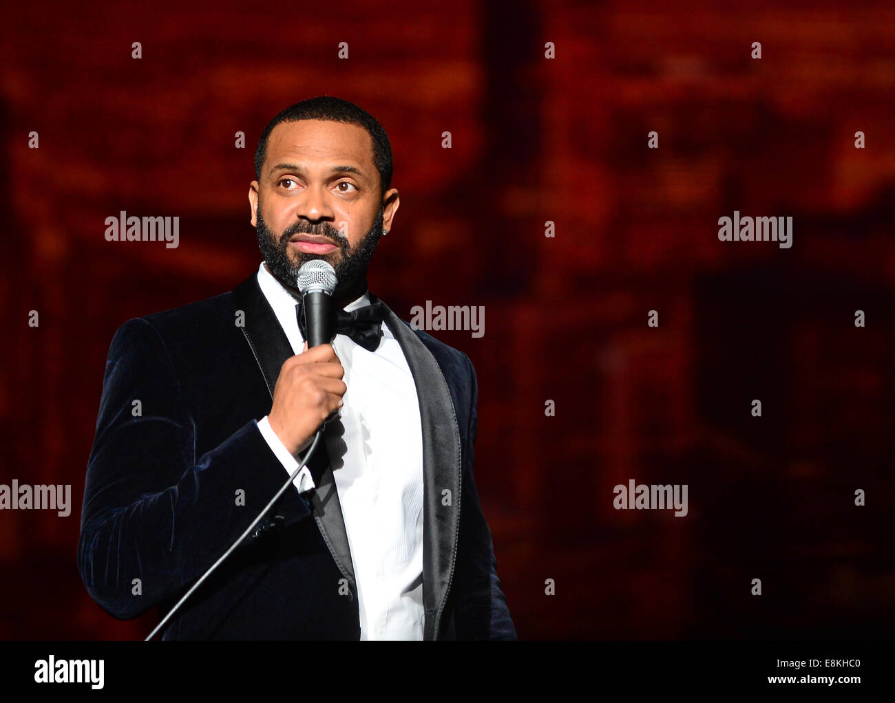 Mike Epps performs during the After Dark Tour at Fillmore Miami Beach ...