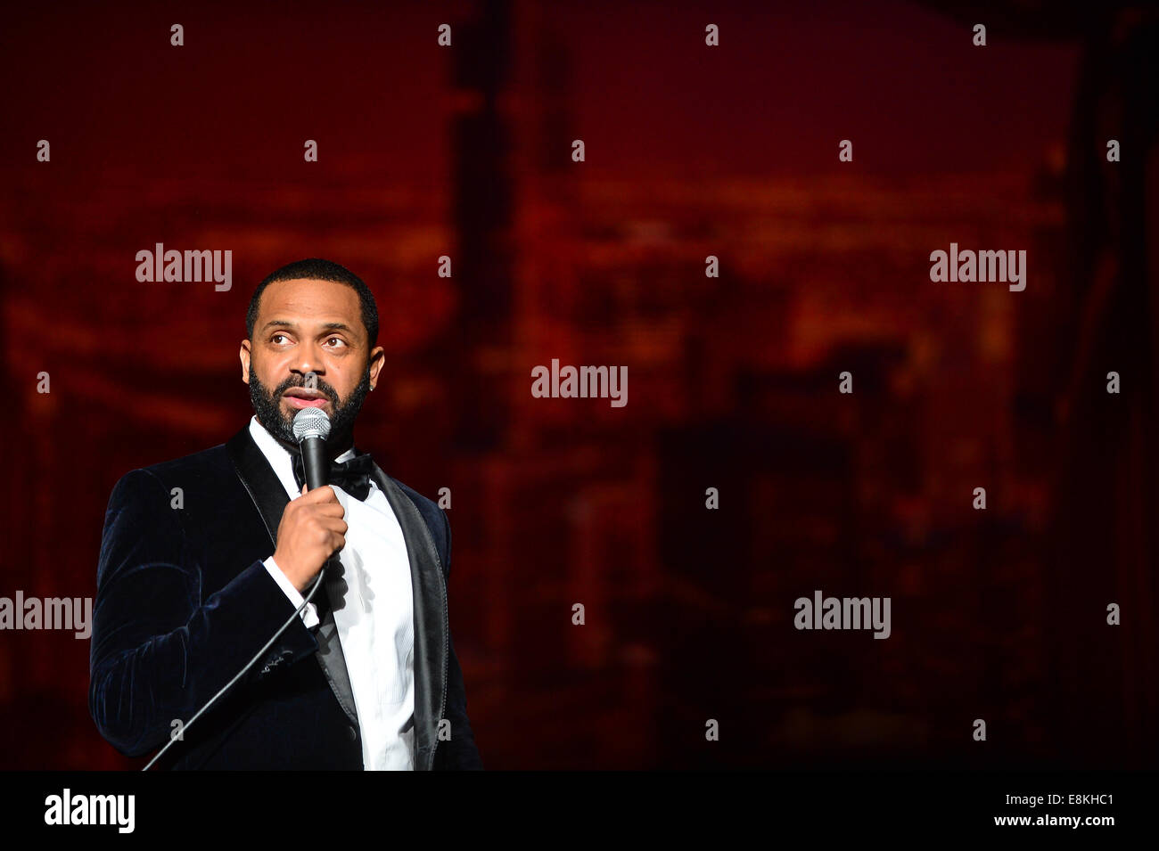 Mike Epps performs during the After Dark Tour at Fillmore Miami Beach ...