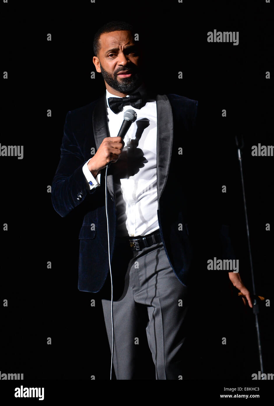 Mike Epps performs during the After Dark Tour at Fillmore Miami Beach ...
