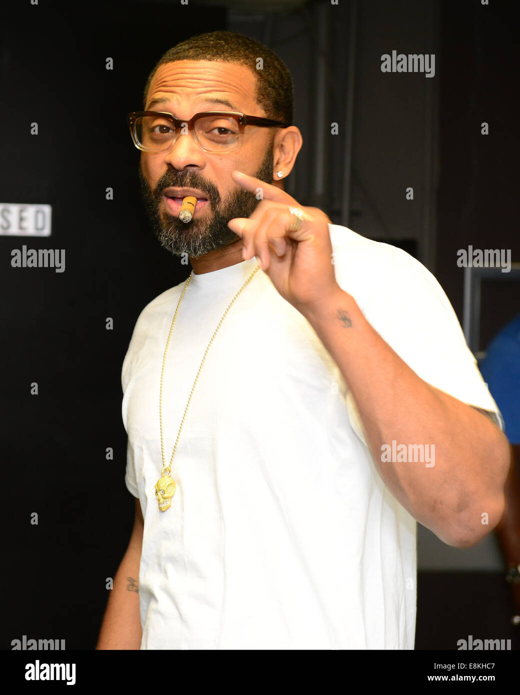 Mike Epps performs during the After Dark Tour at Fillmore Miami Beach ...