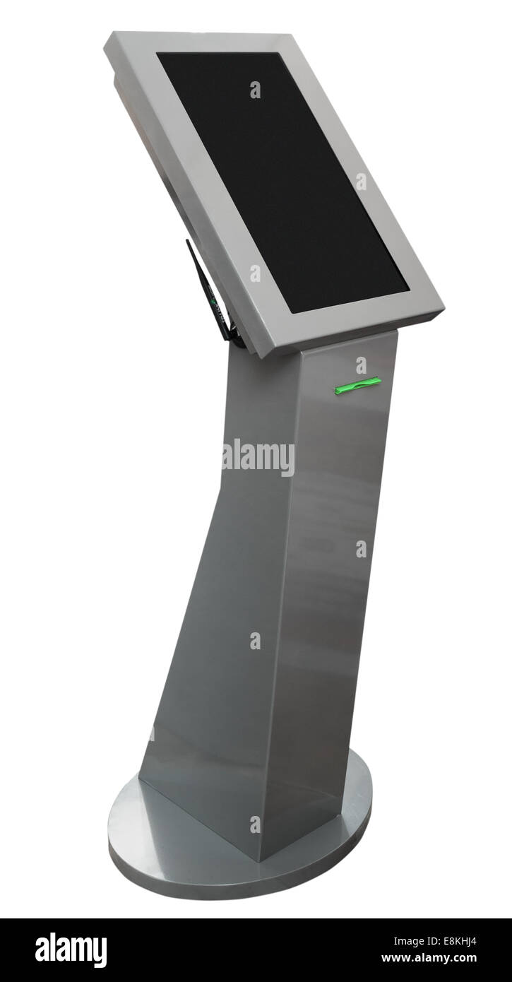 Empty atm machine screen Cut Out Stock Images & Pictures - Alamy