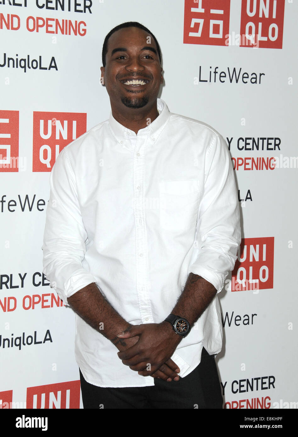 Los Angeles, California, USA. 9th Oct, 2014. Raheem Johnson attending ...