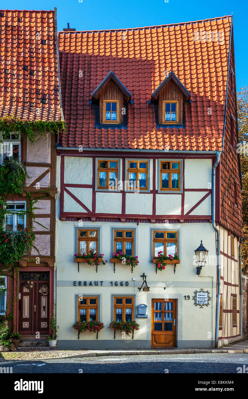 A pretty half-timbered medieval guest house in the UNESCO World ...
