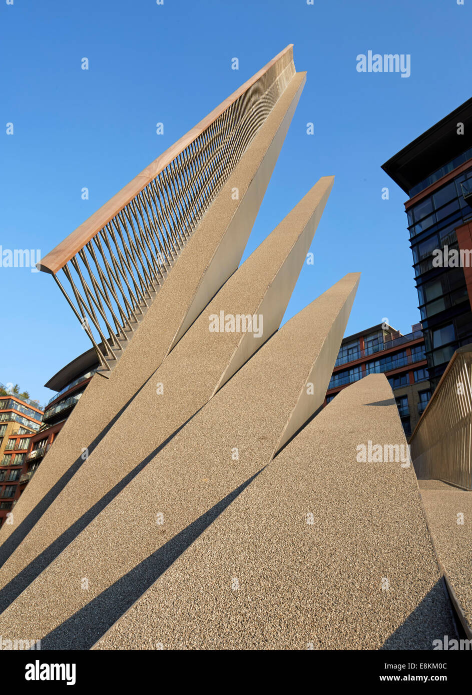 Merchant Square Footbridge, London, United Kingdom. Architect: Knight ...