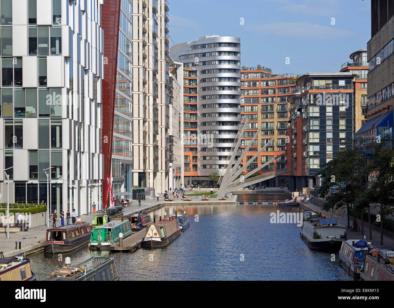 Merchant Square Footbridge, London, United Kingdom. Architect: Knight ...