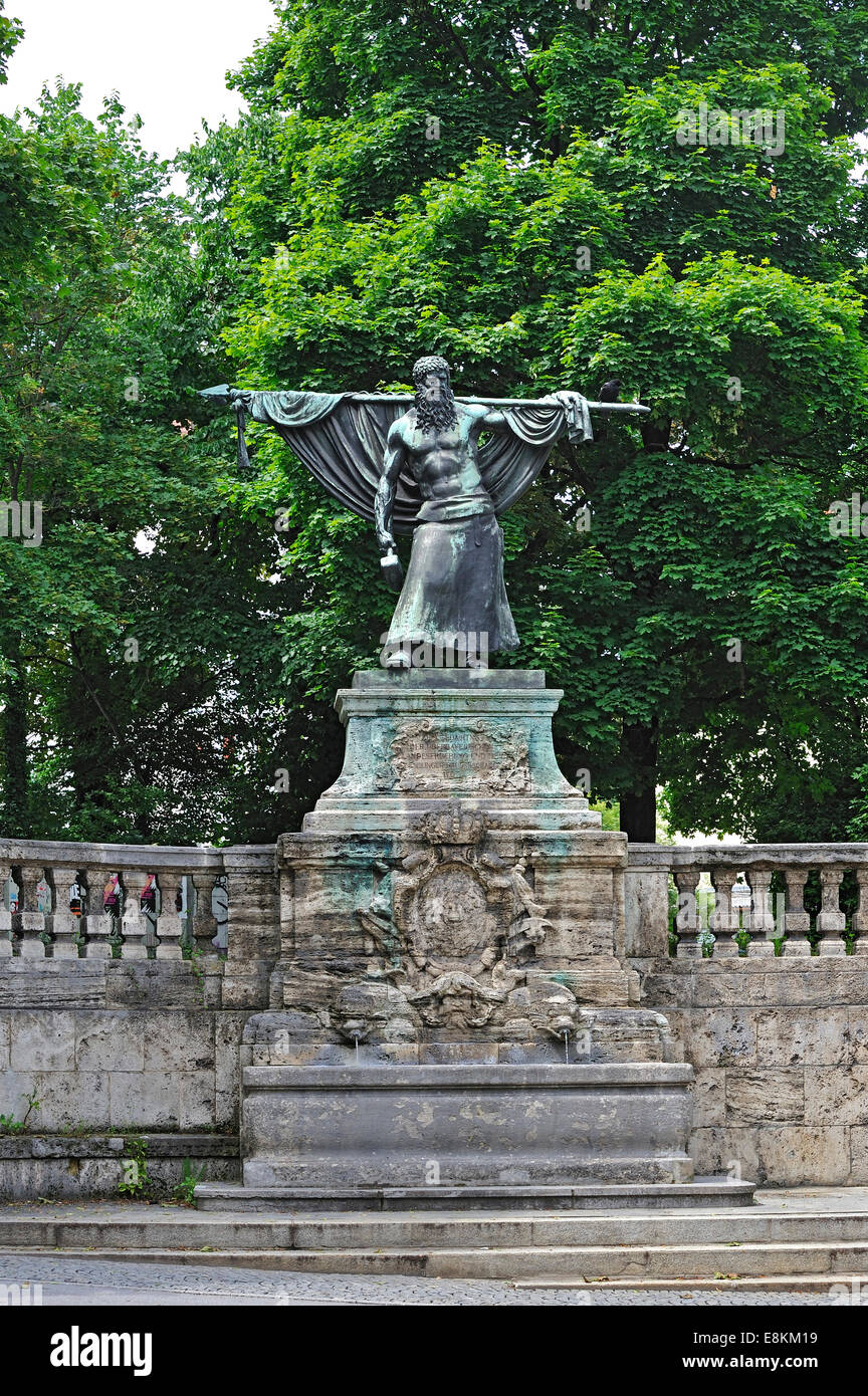 The Smith of Kochel, Monument to the Sendling's Night of Murder in 1705 ...