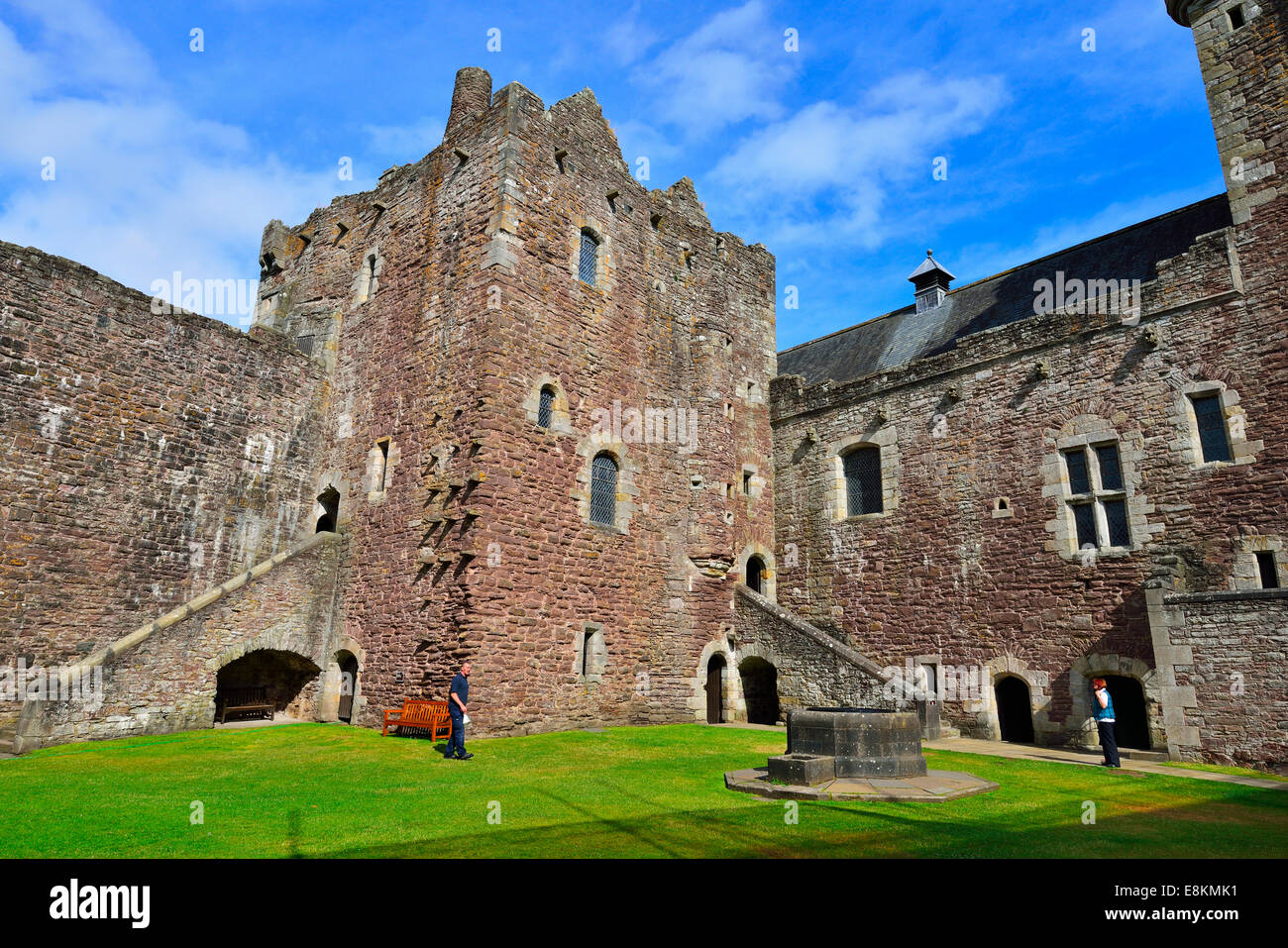 Doune Castle, made famous by the film Monty Python and the Holy Grail ...