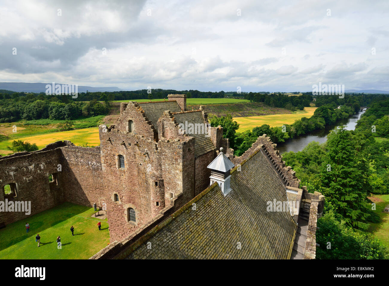 Doune Castle on the River Teith, made famous by the film Monty Python ...