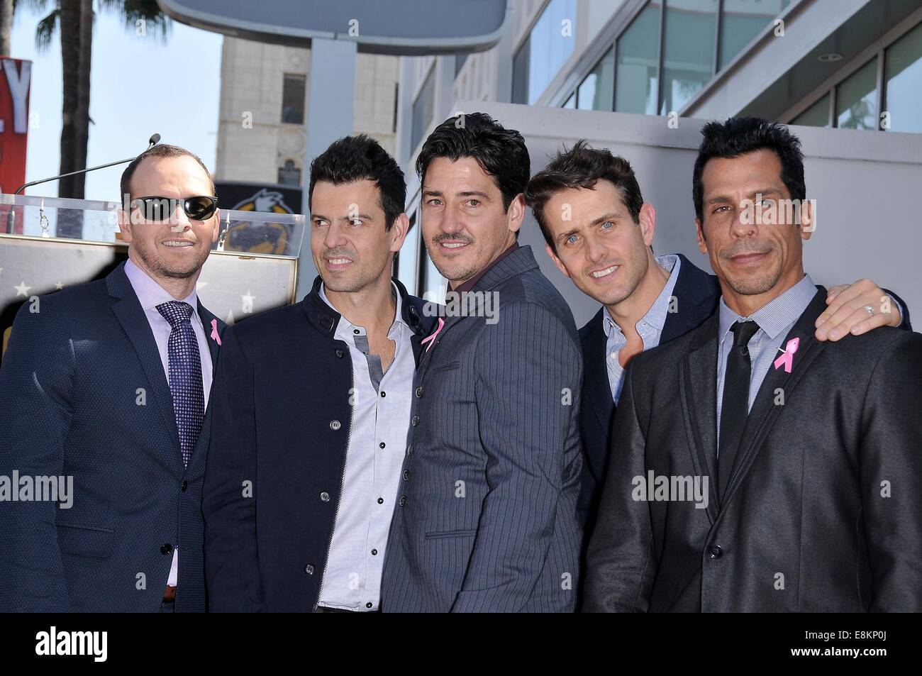 Los Angeles, CA, USA. 9th Oct, 2014. Donny Wahlberg, Jordan Knight ...