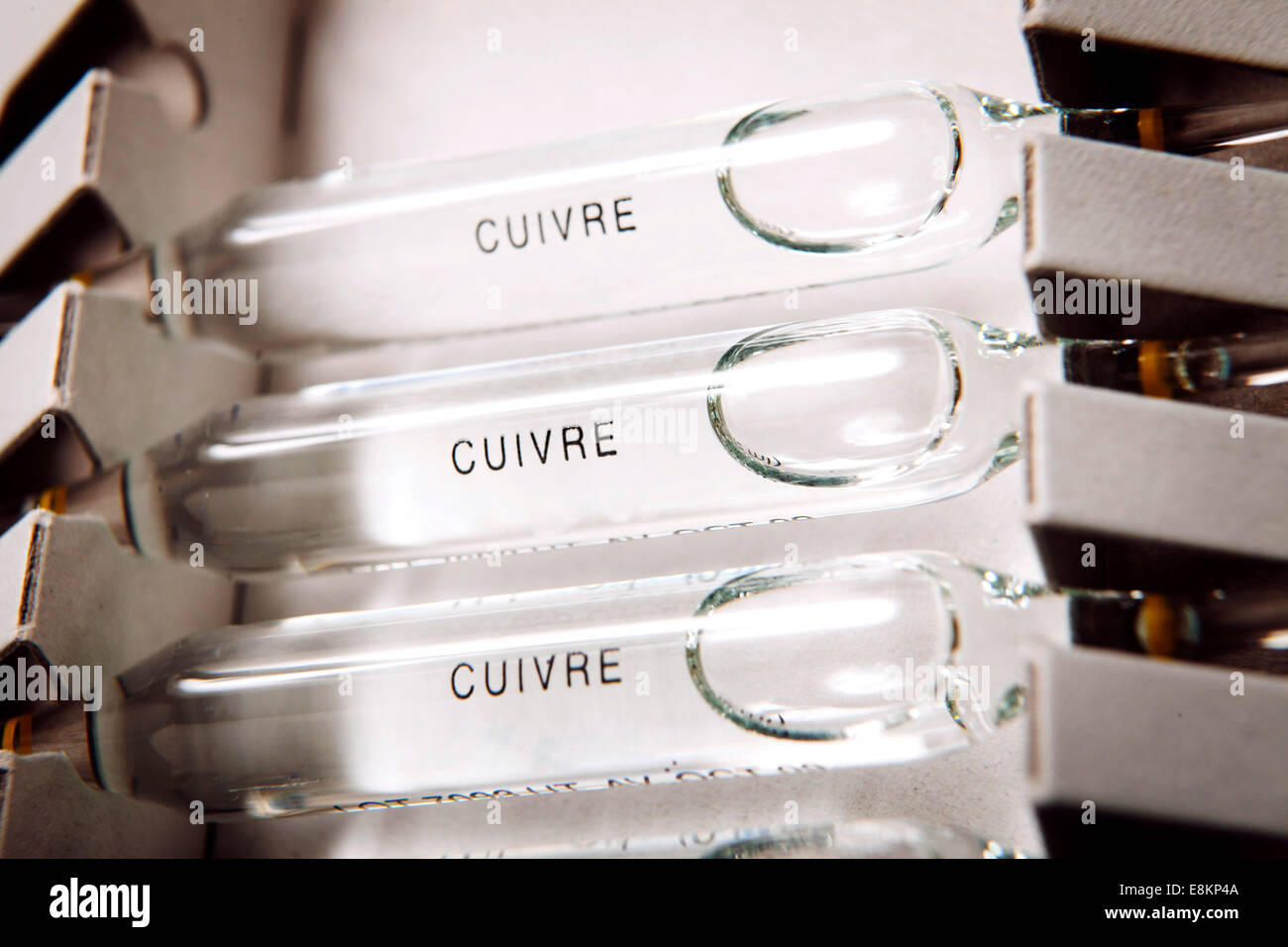 TRACE ELEMENT, COPPER Stock Photo - Alamy