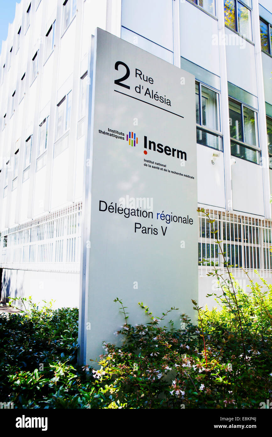 Inserm france hi-res stock photography and images - Alamy