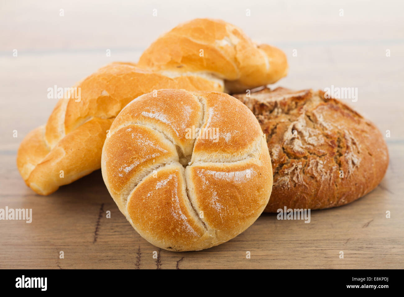 Whole grain bread rolls hi-res stock photography and images - Alamy