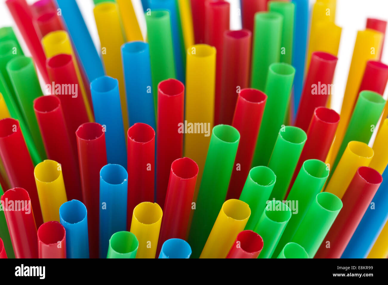 Colorful drinking straws background Stock Photo - Alamy