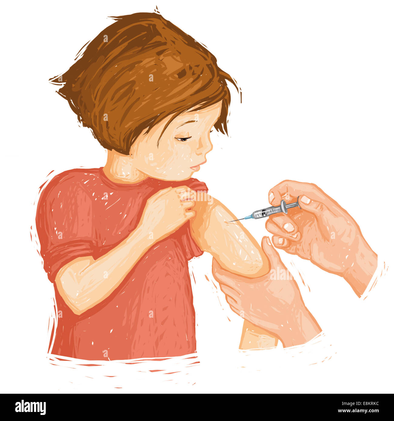 Injecting illustrations hi-res stock photography and images - Alamy