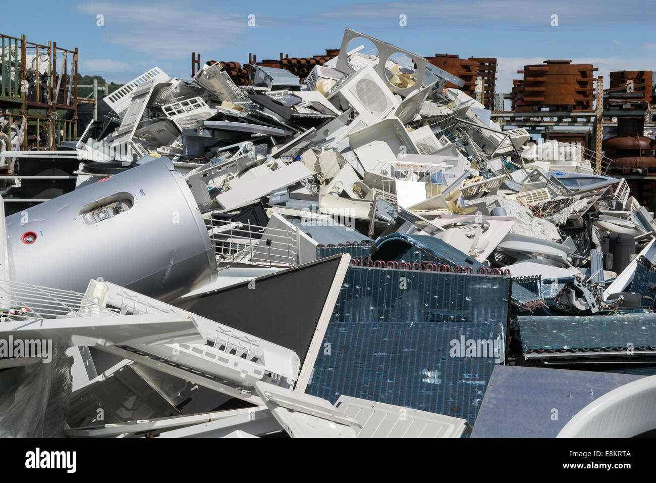 materials collection center Stock Photo - Alamy