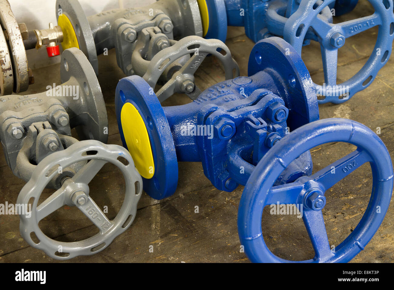 Industrial machinery valves equipment hi-res stock photography and ...