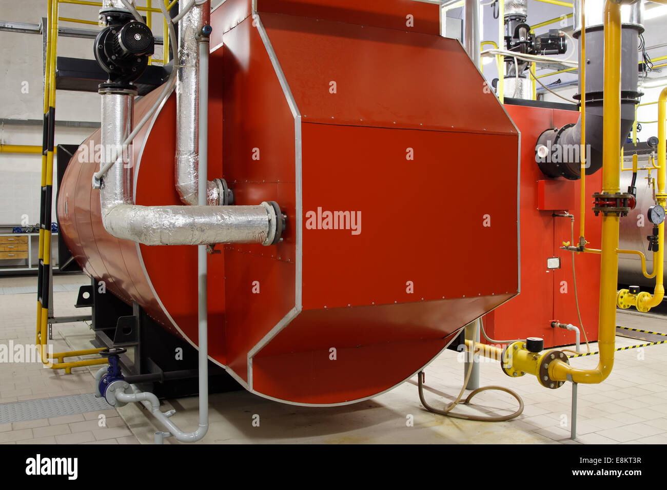 Interior modern boiler room hi-res stock photography and images - Alamy