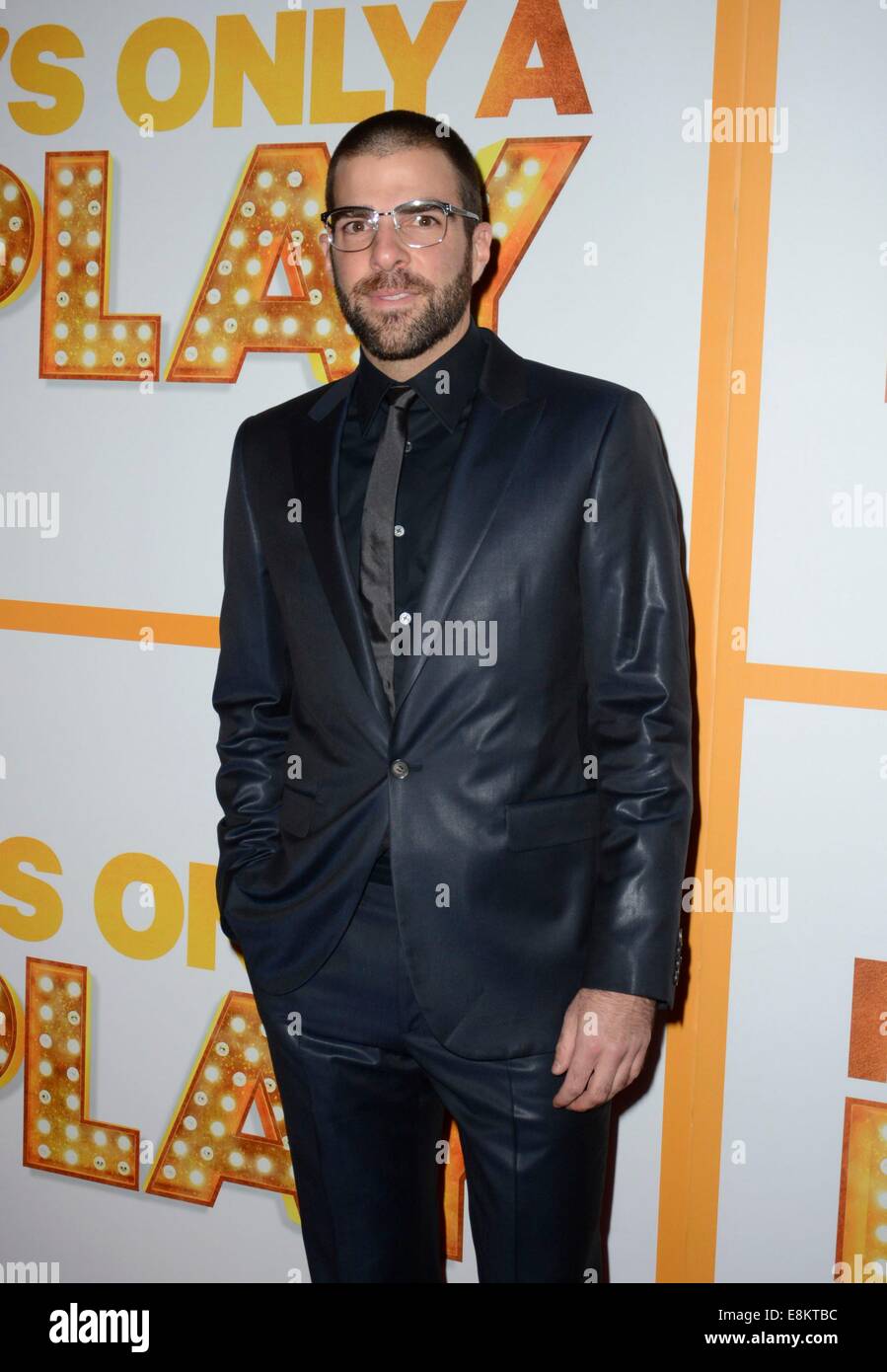 New York, NY, USA. 9th Oct, 2014. Zachary Quinto in attendance for IT'S ...