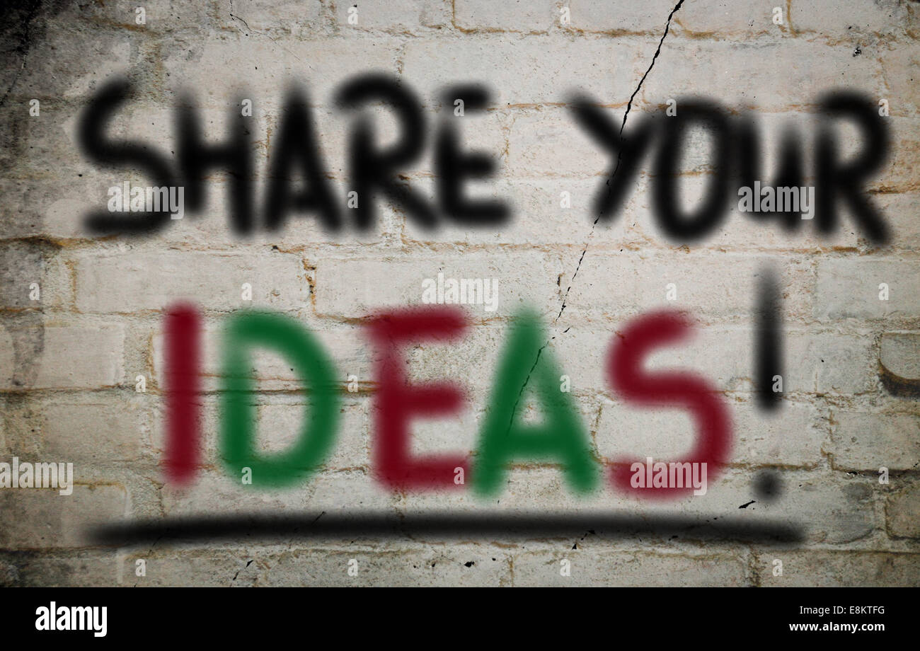 Concept Handwritten With Chalk - Color Image Stock Photo - Alamy