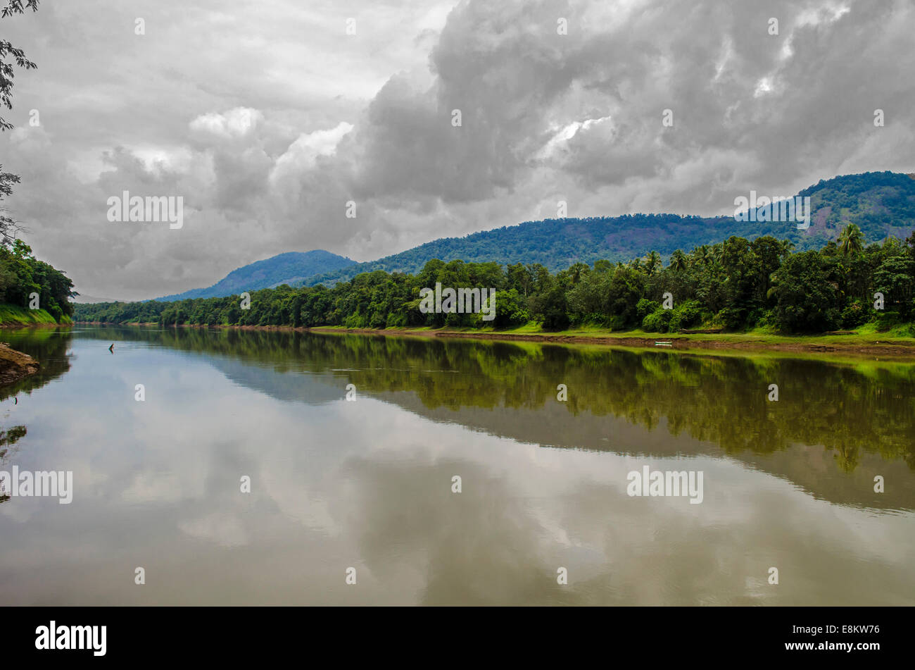 Thattekad bird sanctuary on the banks of Periyar Lake Stock Photo - Alamy