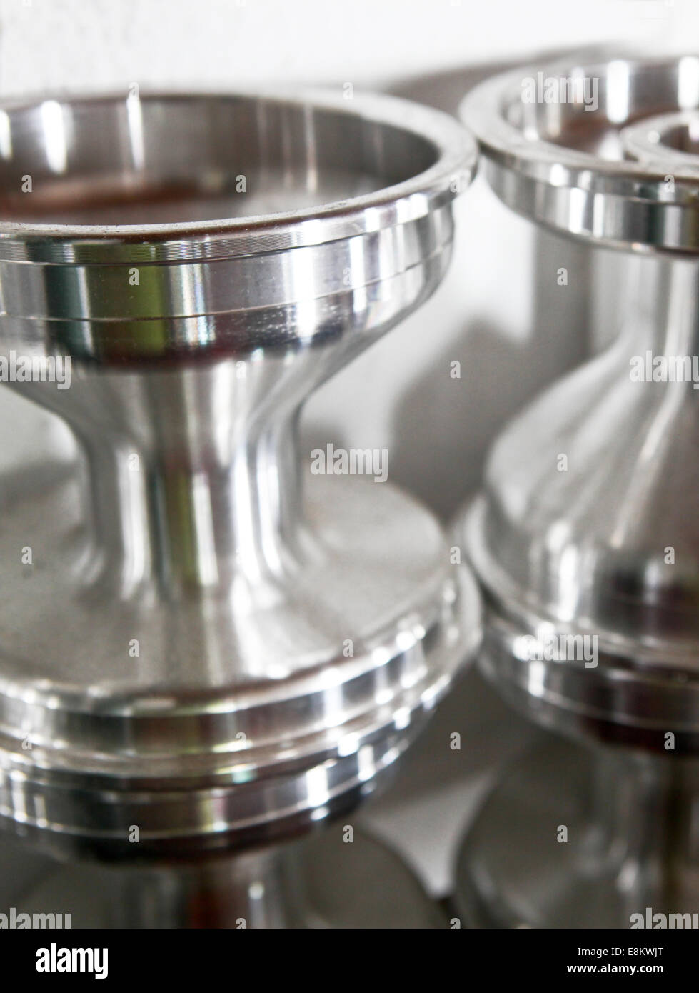 Details of Car Alloy Rims and tires before competition. Karting circuit ...