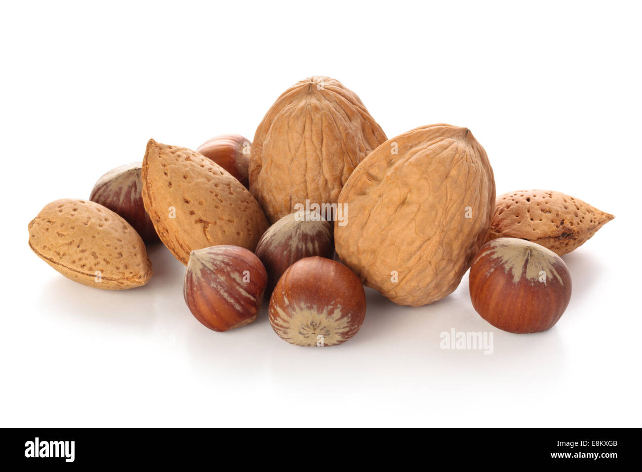 Mature nuts Cut Out Stock Images & Pictures - Alamy