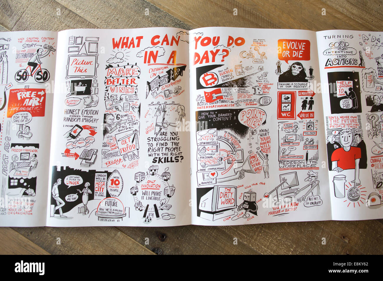 Scriberia graphic facilitators and recorders also producing animations ...