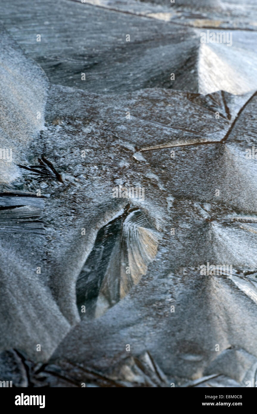 Ice swirls on window hi-res stock photography and images - Alamy