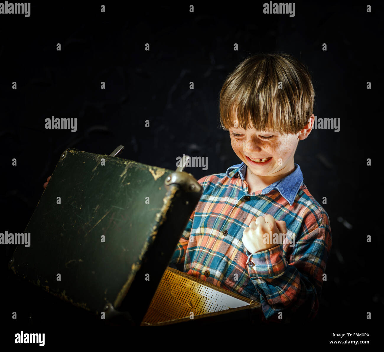 Boy treasure hi-res stock photography and images - Alamy