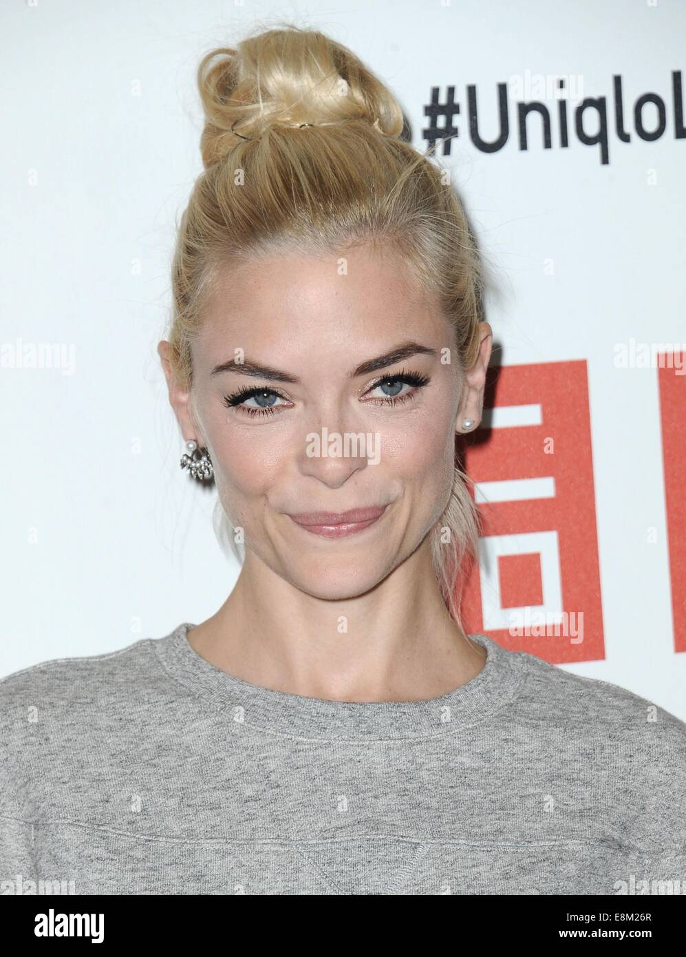 Los Angeles, CA, USA. 9th Oct, 2014. Jaime King at arrivals for Uniqlo ...