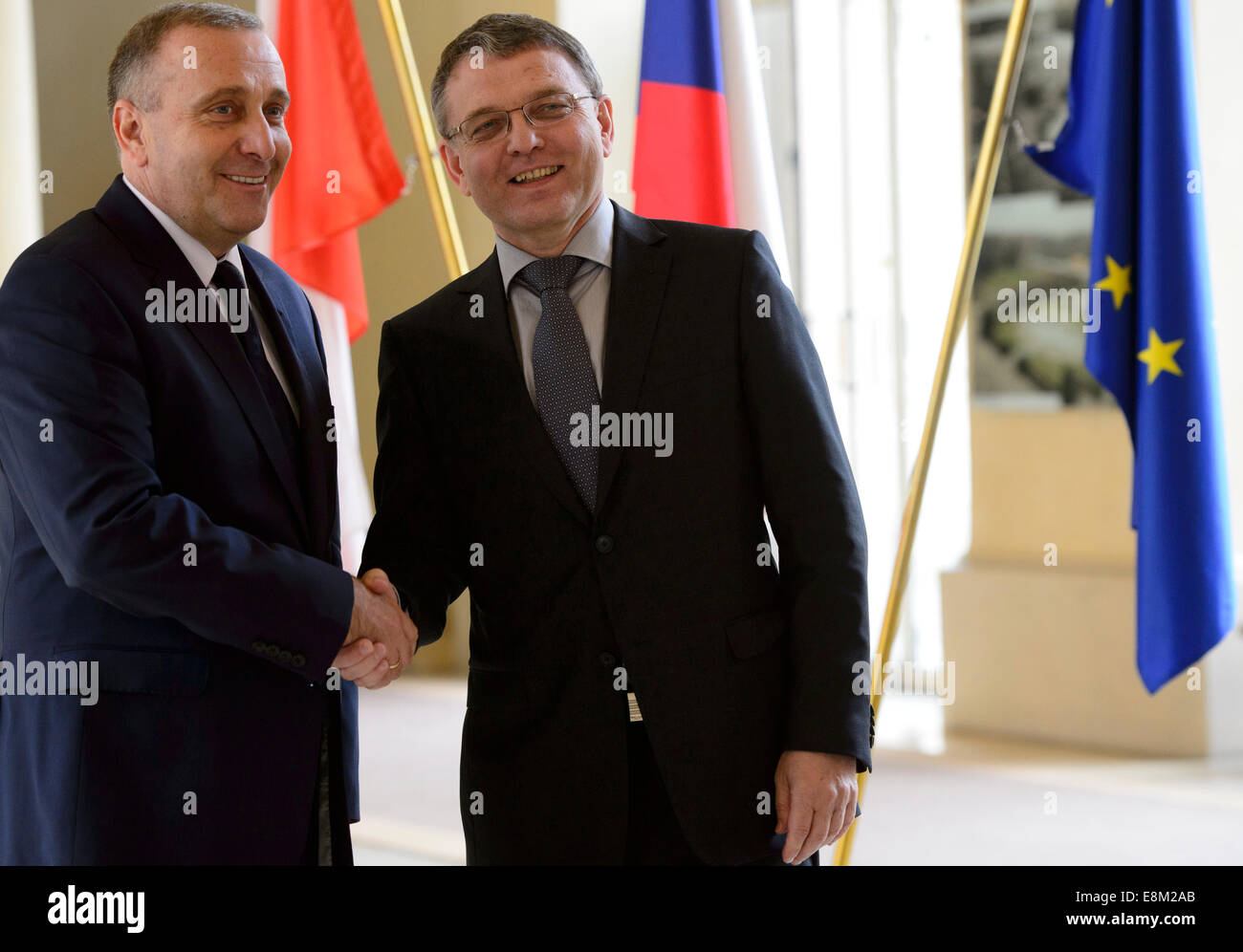 Prague, Czech Republic. 10th Oct, 2014. Czech Foreign Minister Lubomir ...