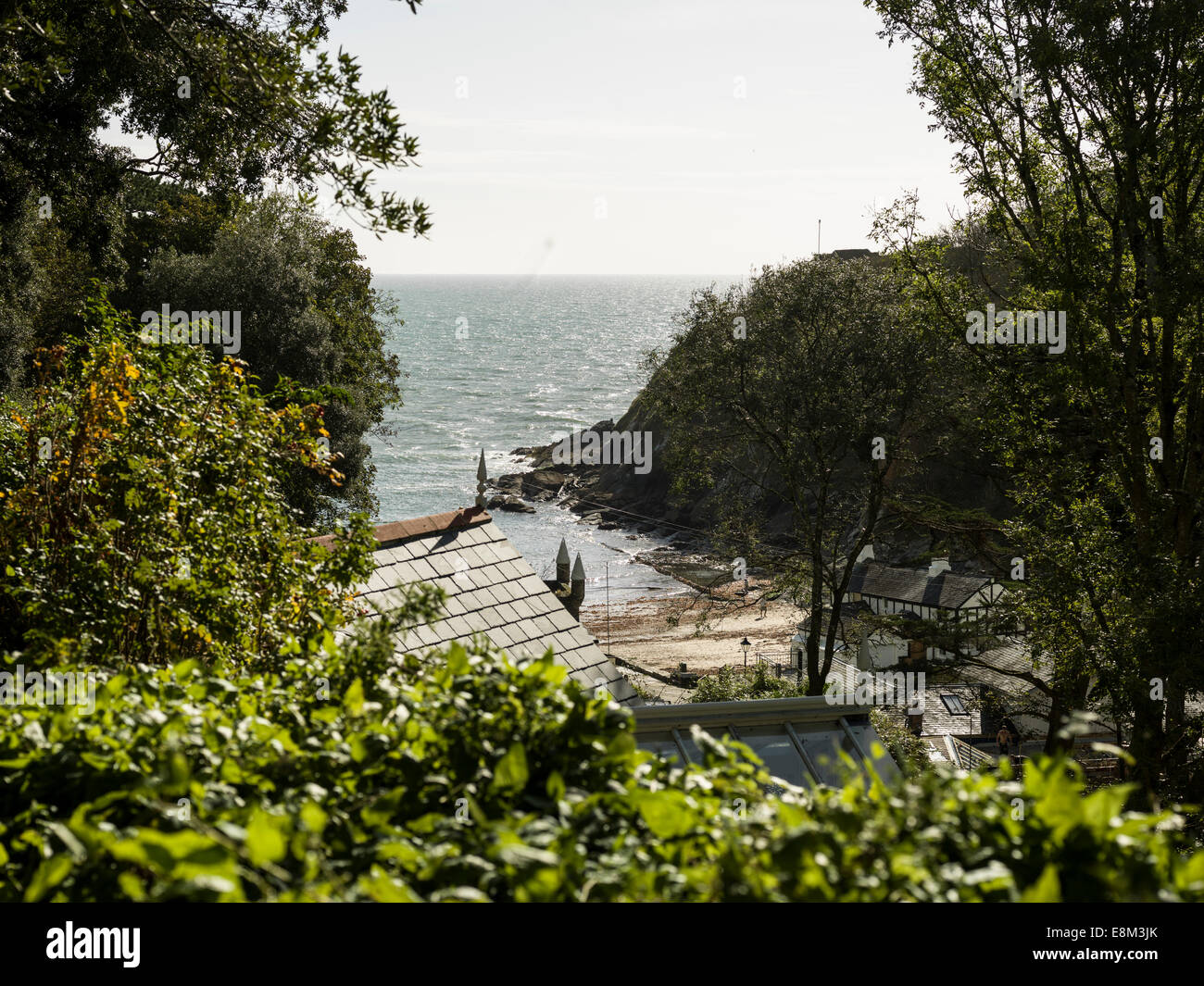 A view of Readymoney beach, Fowey Stock Photo - Alamy