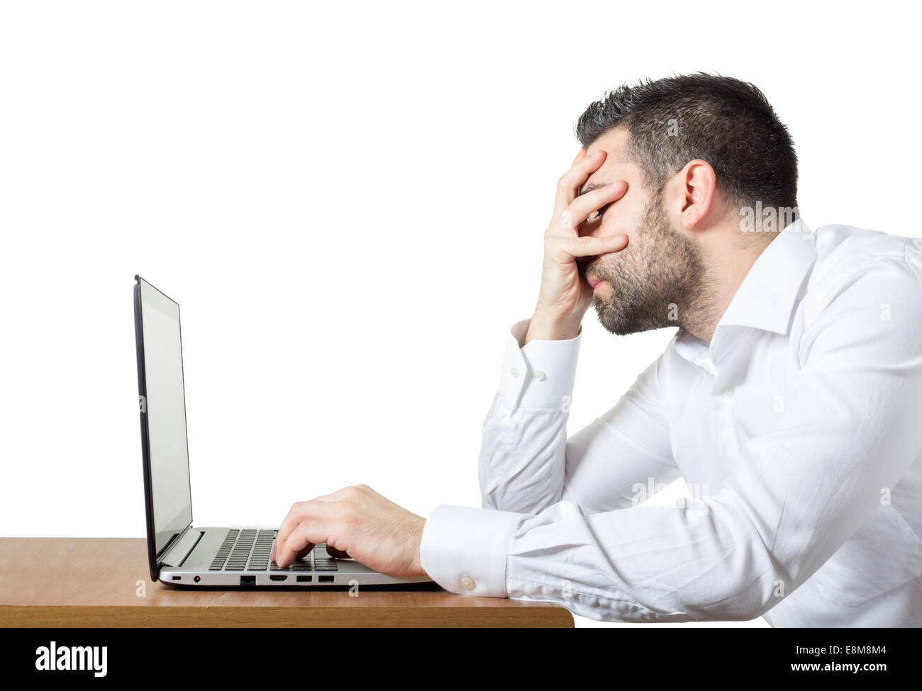 Frustration at work Stock Photo - Alamy