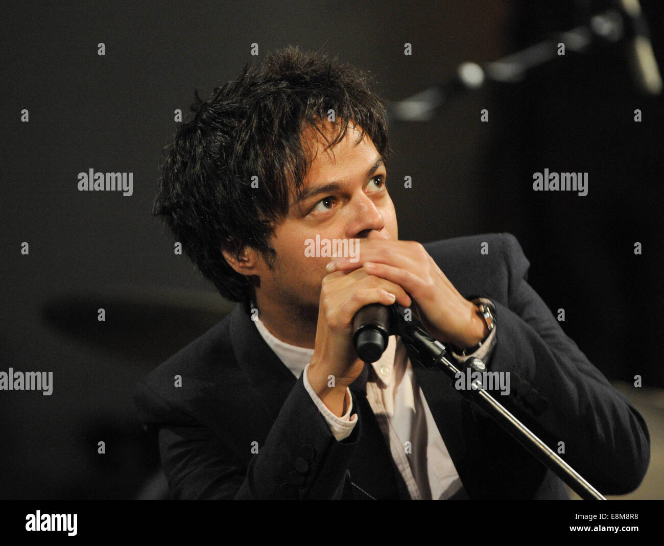 Berlin, Germany. 07th Oct, 2014. British singer Jamie Cullum performs ...