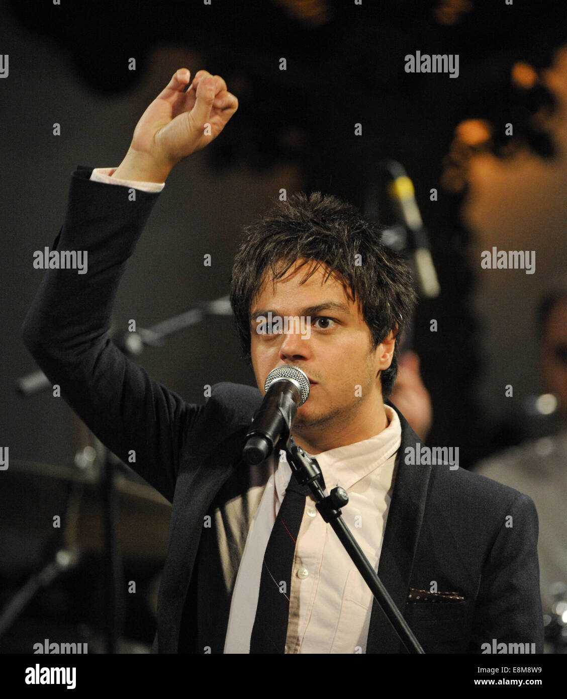 Berlin, Germany. 07th Oct, 2014. British singer Jamie Cullum performs ...