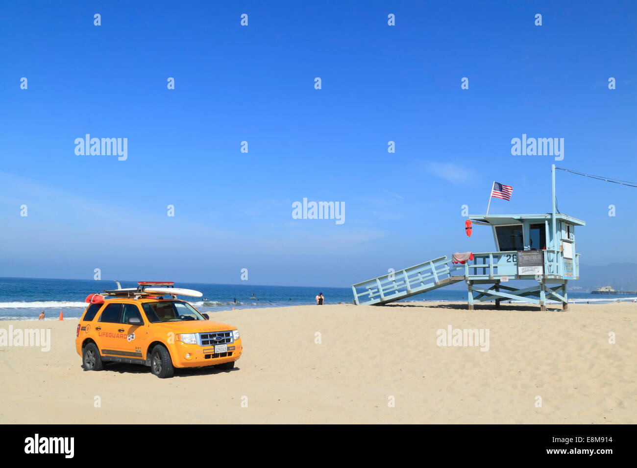Lifeguard car los angeles hi-res stock photography and images - Alamy
