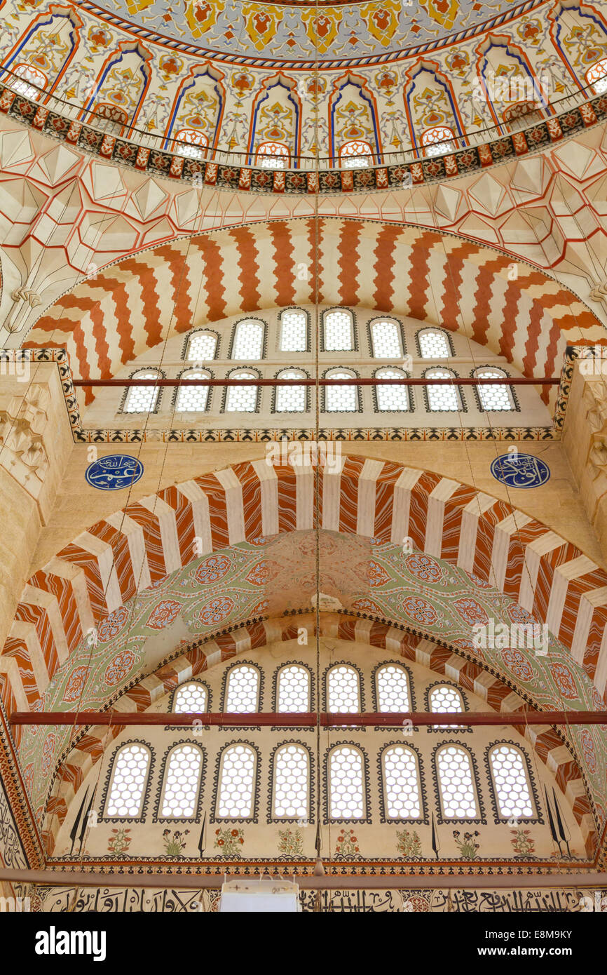 Interior view of Selimiye Mosque, Edirne, Turkey Stock Photo - Alamy