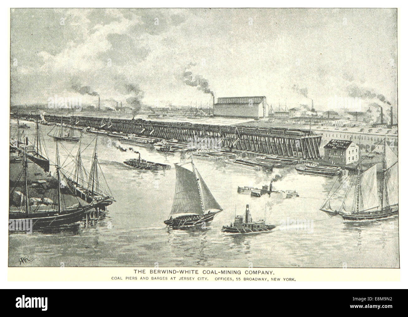 An illustration from King1893NYC, page 953, depicting the Berwind-White ...