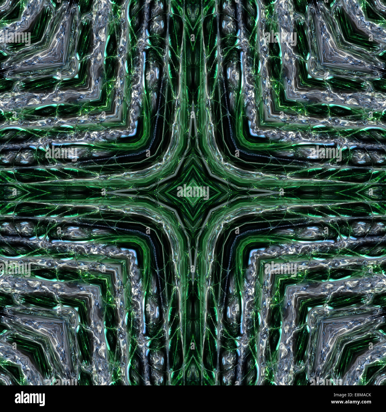 Wonderful abstract illustrated glass pattern Stock Photo - Alamy